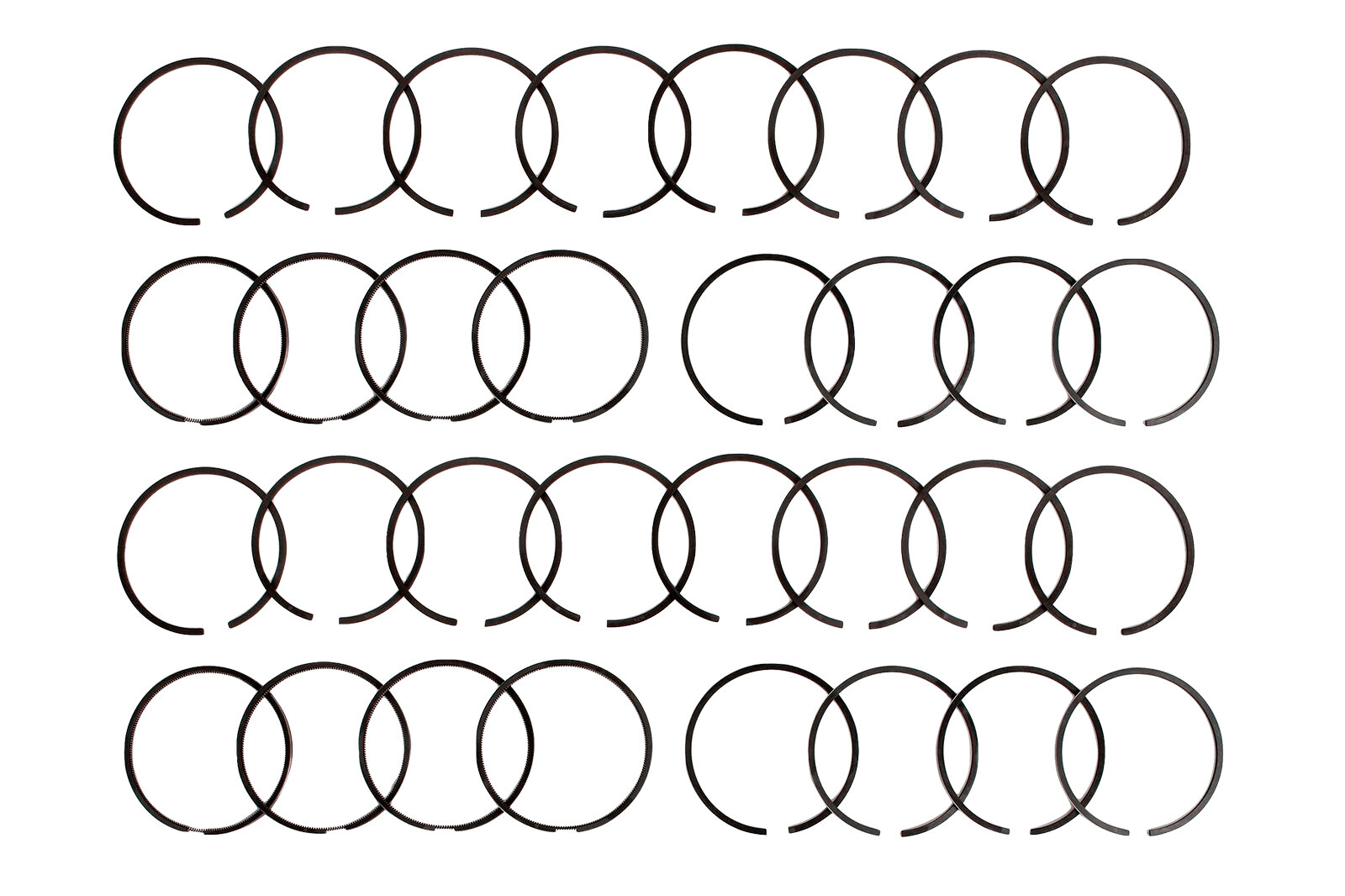 Кольца поршневые ЗИЛ-130 d-100.0 комплект мотордеталь