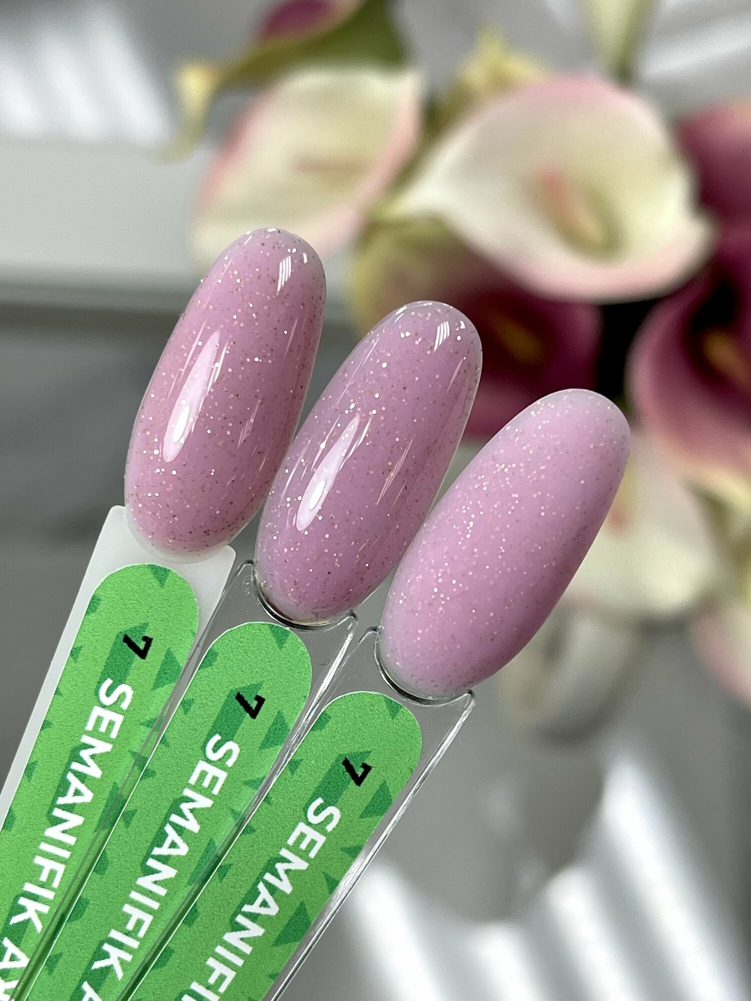 Semanifik Ажур. Камуфлирующая база для гель лака. Оттенок 7.