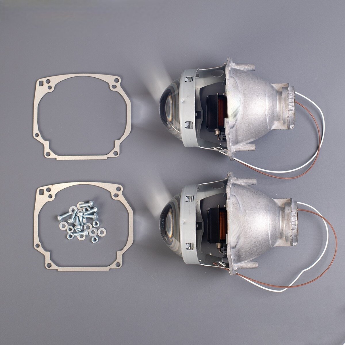 Линзы Hella 3R Clear для фар Volkswagen Touareg GP 2002-2007 (адаптив)