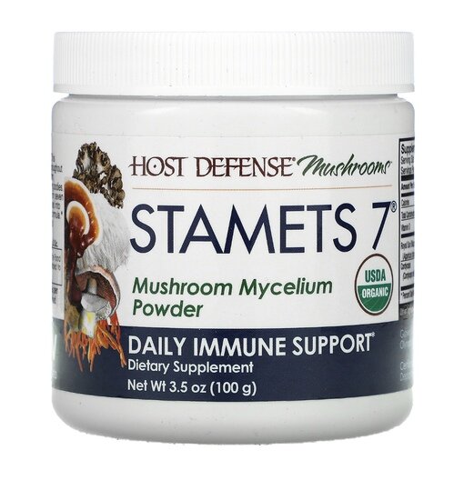 Fungi Perfecti Host Defense Stamets 7 смесей грибов 100 гр