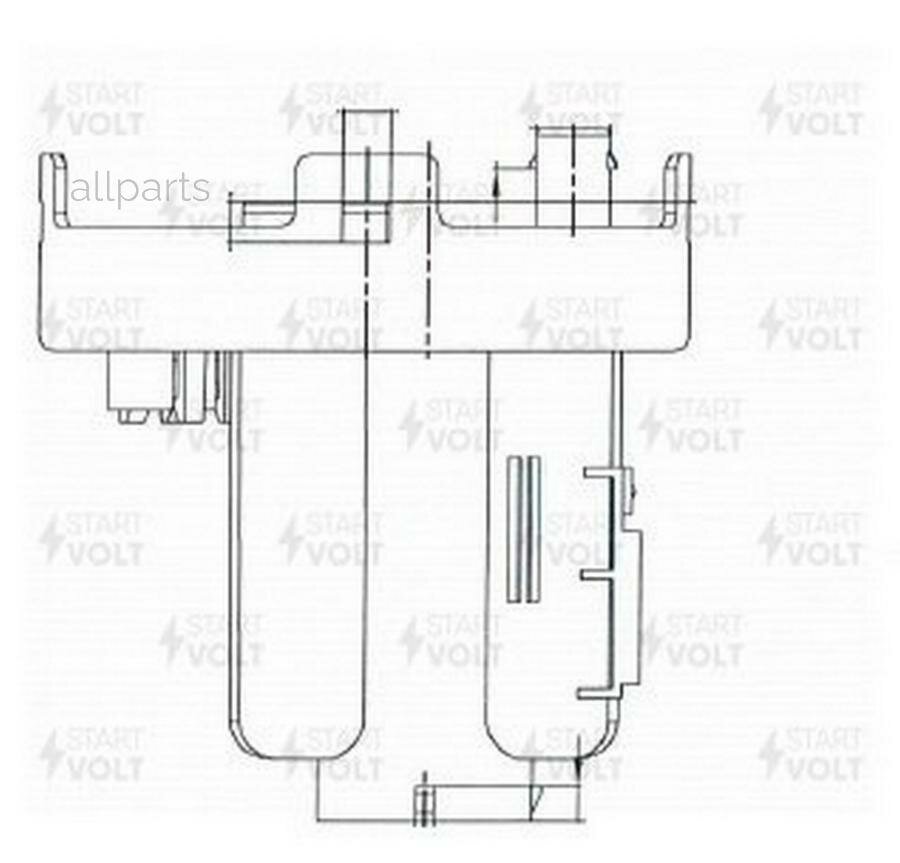 STARTVOLT VS-FF 0803 Фильтр топл. тонк. очистки для а/м Hyundai Tucson (04-)/KIA Sportage II (04-) 2.0i/2.7i STARTVOLT VS-FF 0803