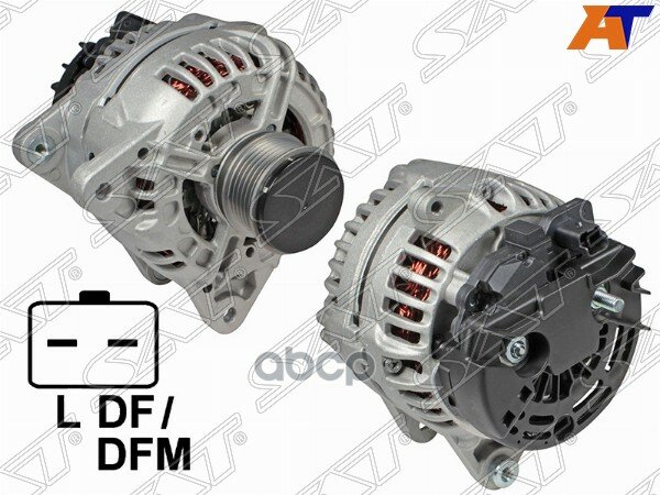 Генератор RENAULT DUSTER 10-/SCENIC 05-/JUKE 10-/MEGANE 1.5D/1.6 03- K4M/K9K 12V 150A Sat арт. ST-85-0035