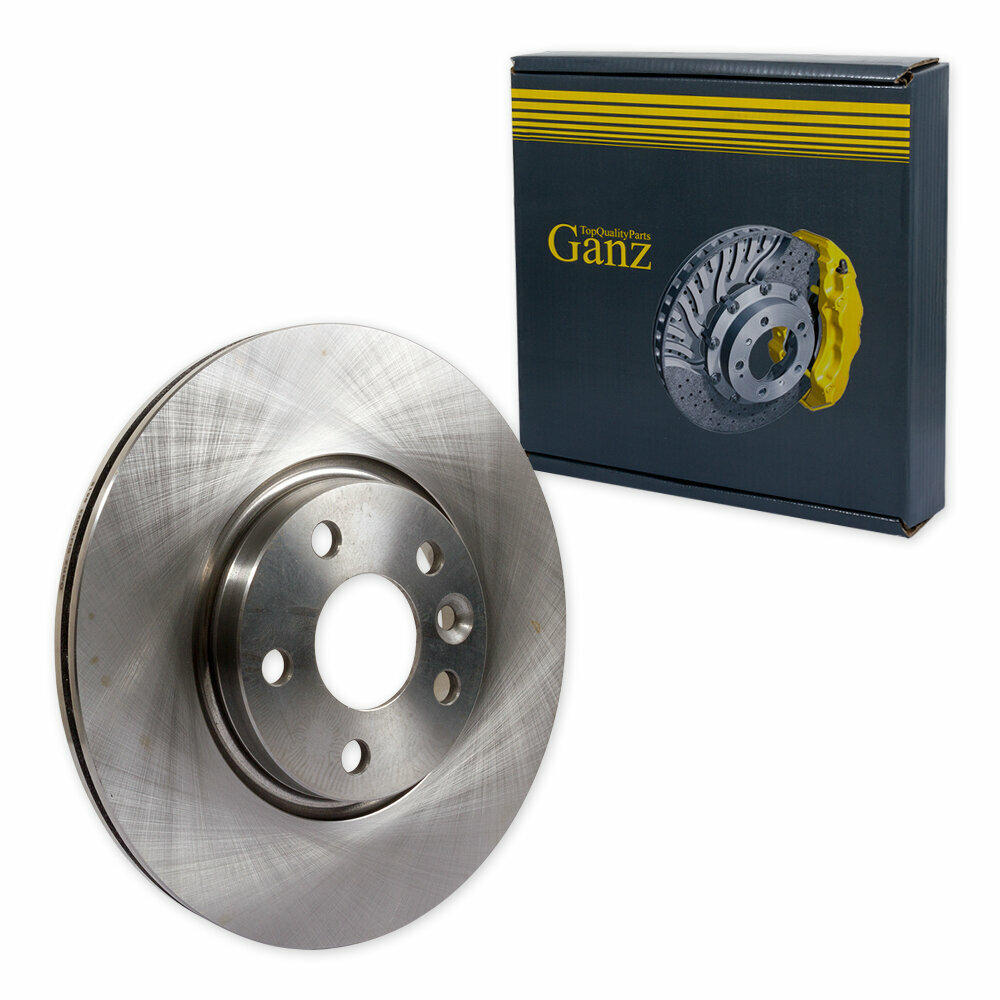 Диск тормозной передний FORD/VOLVO/LAND ROVER Freelander 2 GANZ GIJ10022