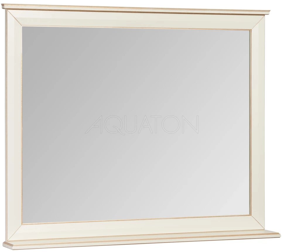 Зеркало Беатриче 105 слоновая кость патина Aquaton 1A187302BEM60
