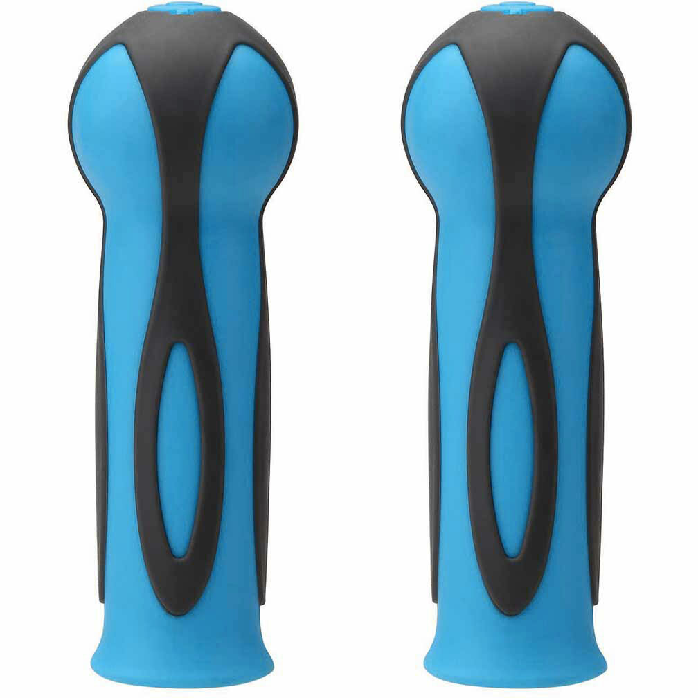 Грипсы GLOBBER Dual Color 2 Handle Grips голубой