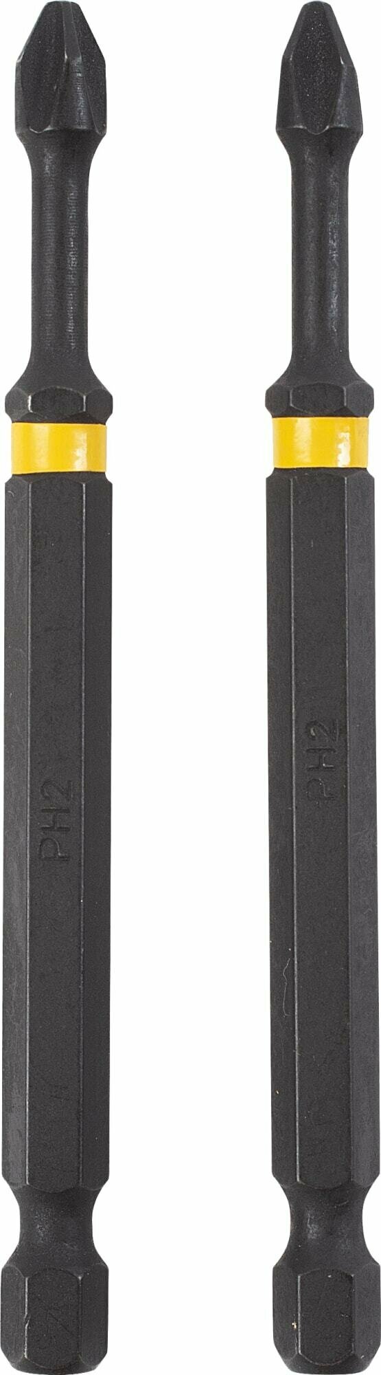 Биты ударные Dewalt PH2x89 мм, 2 шт.