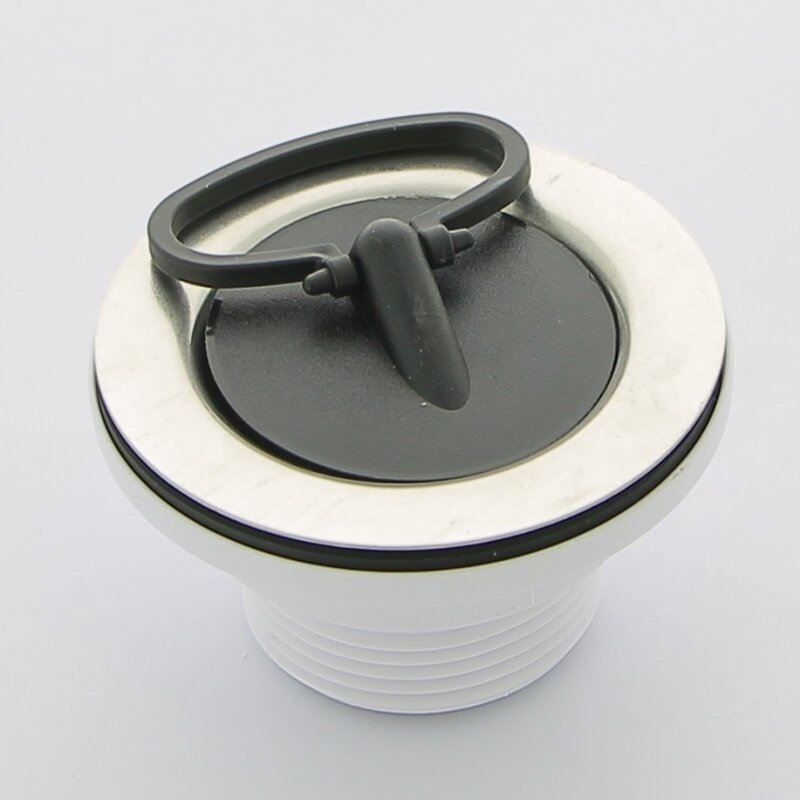 Выпуск McALPINE 70 мм нерж. решетка с пробкой, выход на 1"1/4