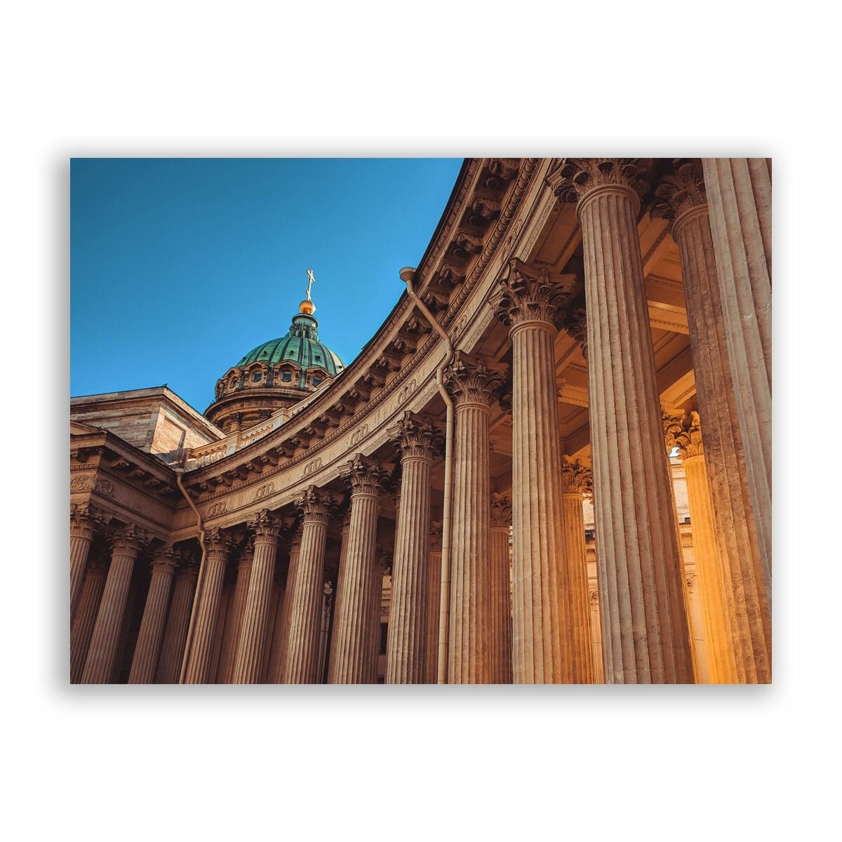 Постер, плакат на бумаге / Архитектура - Санкт-Петербург / Размер 30 x 40 см