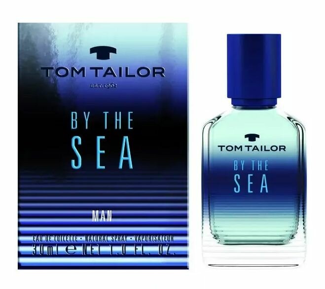 Туалетная вода Tom Tailor "By The Sea Man", мужская, древесная, фужерная, 50мл