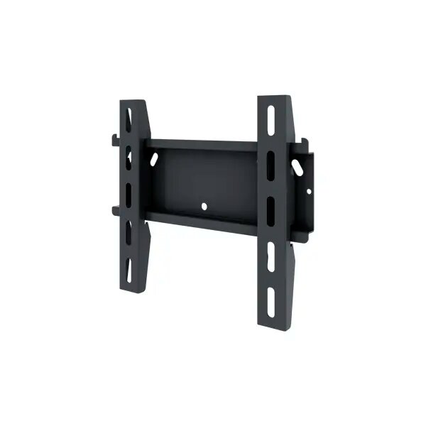 Кронштейн для ТВ настенный фиксированный 28.5x10.5 см цвет черный