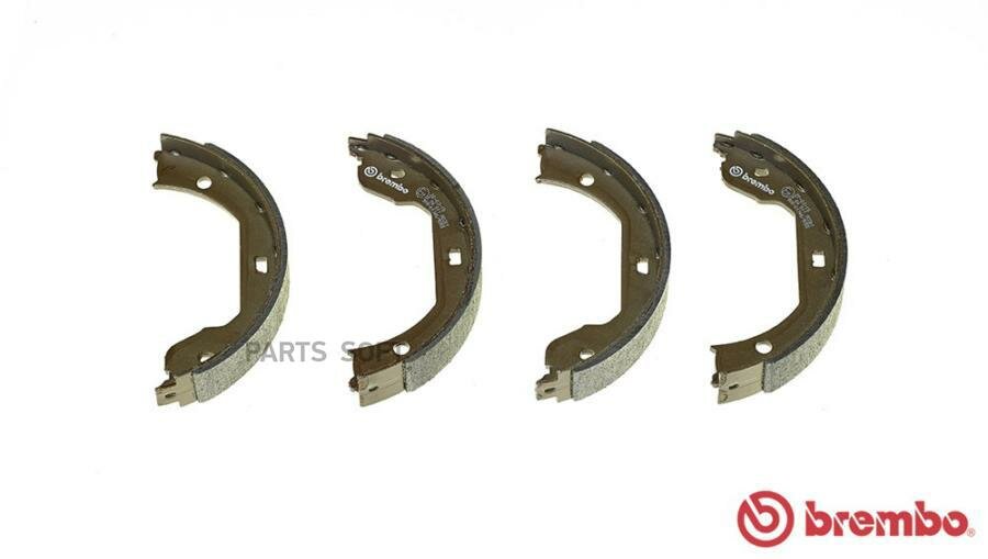 BREMBO S06511 Колодки тормозные барабанные задн. BMW 3 Convertible (E46) 04/00-12/07 / BMW 3 Coupe (E46) 02/99-07/ ()