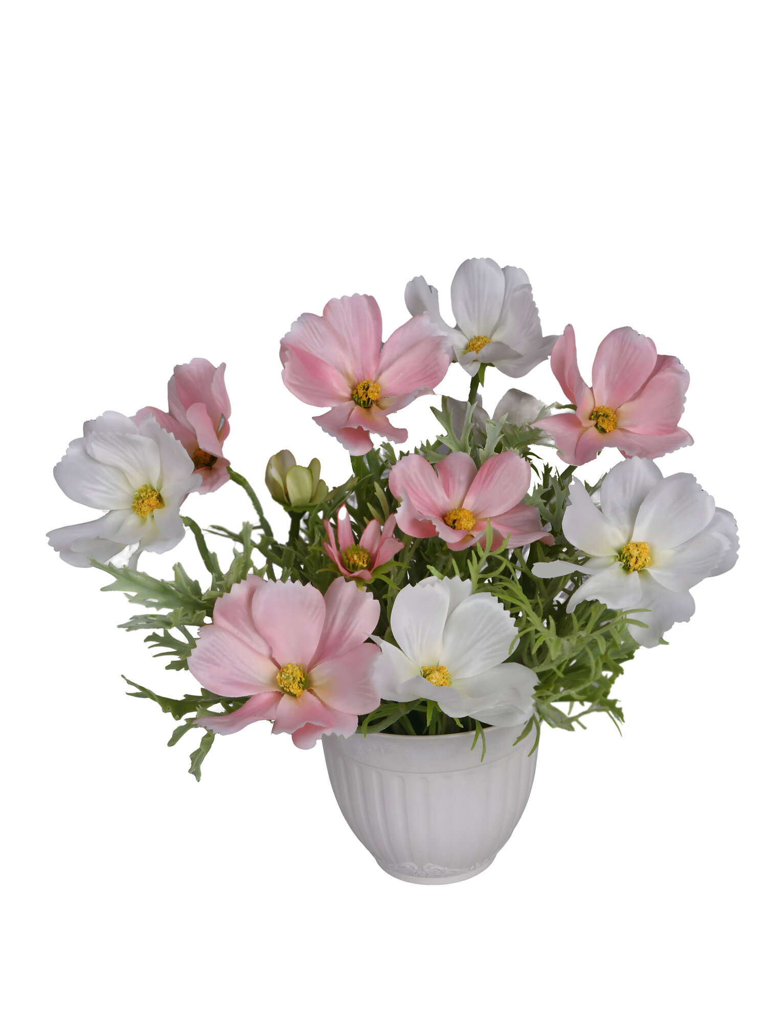 Искусственная Космея в кашпо от бренда Holodilova