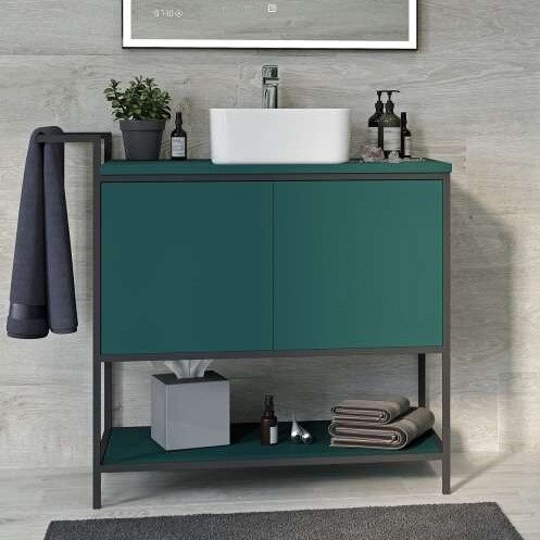 Тумба с раковиной Cersanit Botanique 100