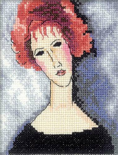 Девушка с рыжими волосами EH335