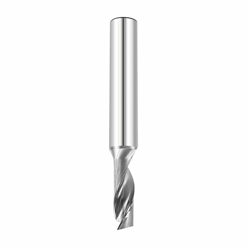 Фреза спиральная Z1 D=4x15x60 S=8 по алюминию, акрилу Rotis 138.041560AL1-8