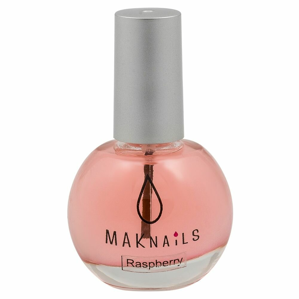 MAKnails, Масло для кутикулы, Малина, 13 мл.