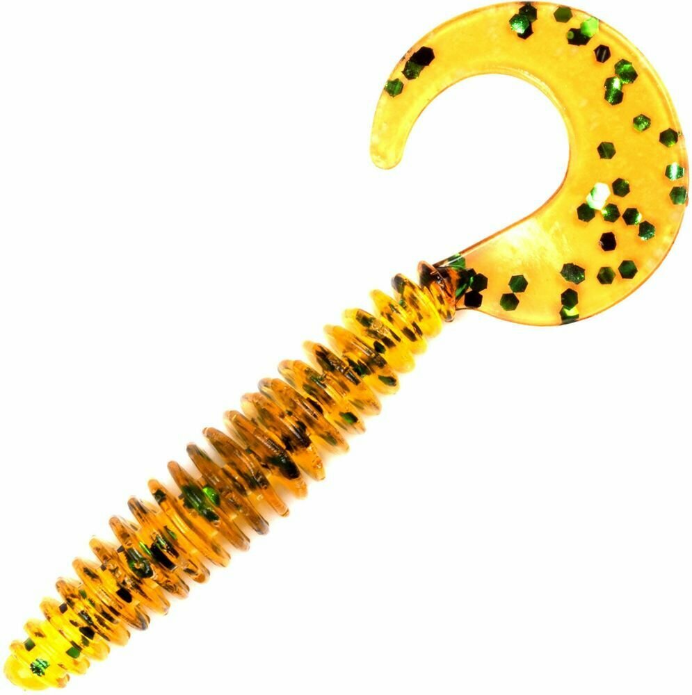 Мягкие приманки LJ ProSeries ULTRAWORM CURLY 2.0" # PA19 (9шт)