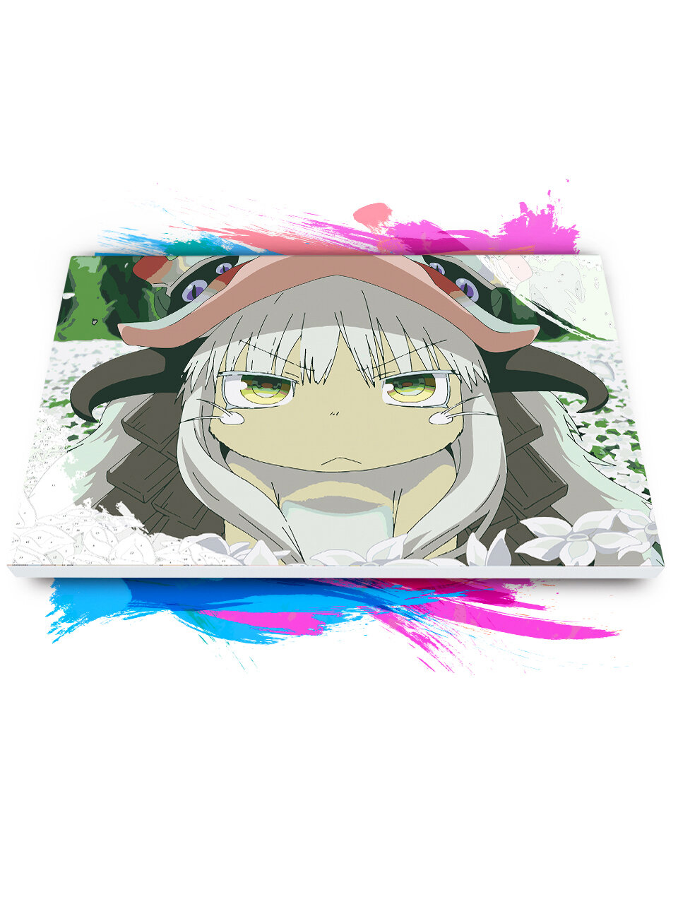 Картина по номерам на холсте Made in Abyss Наначи 2, 50 х 80 см