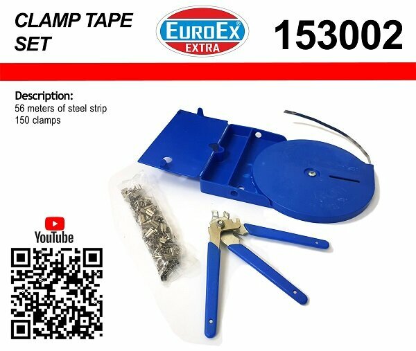 Набор ленты хомута EuroEX 153002