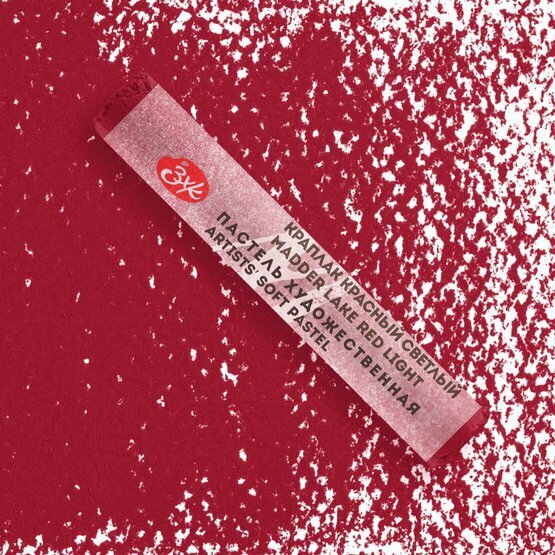 Пастель художественная "Мастер-Класс" краплак красный светлый цв. №313