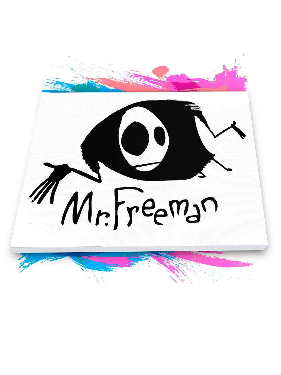 Картина по номерам на холсте Mr Freeman, 40 х 50 см