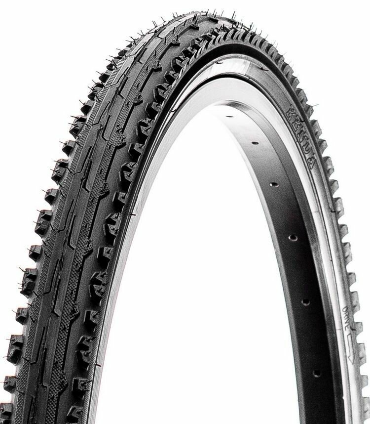 Покрышка для велосипеда Kenda K-847 26"x1.75 KROSS PLUS, защита от проколов K-Shield, черная