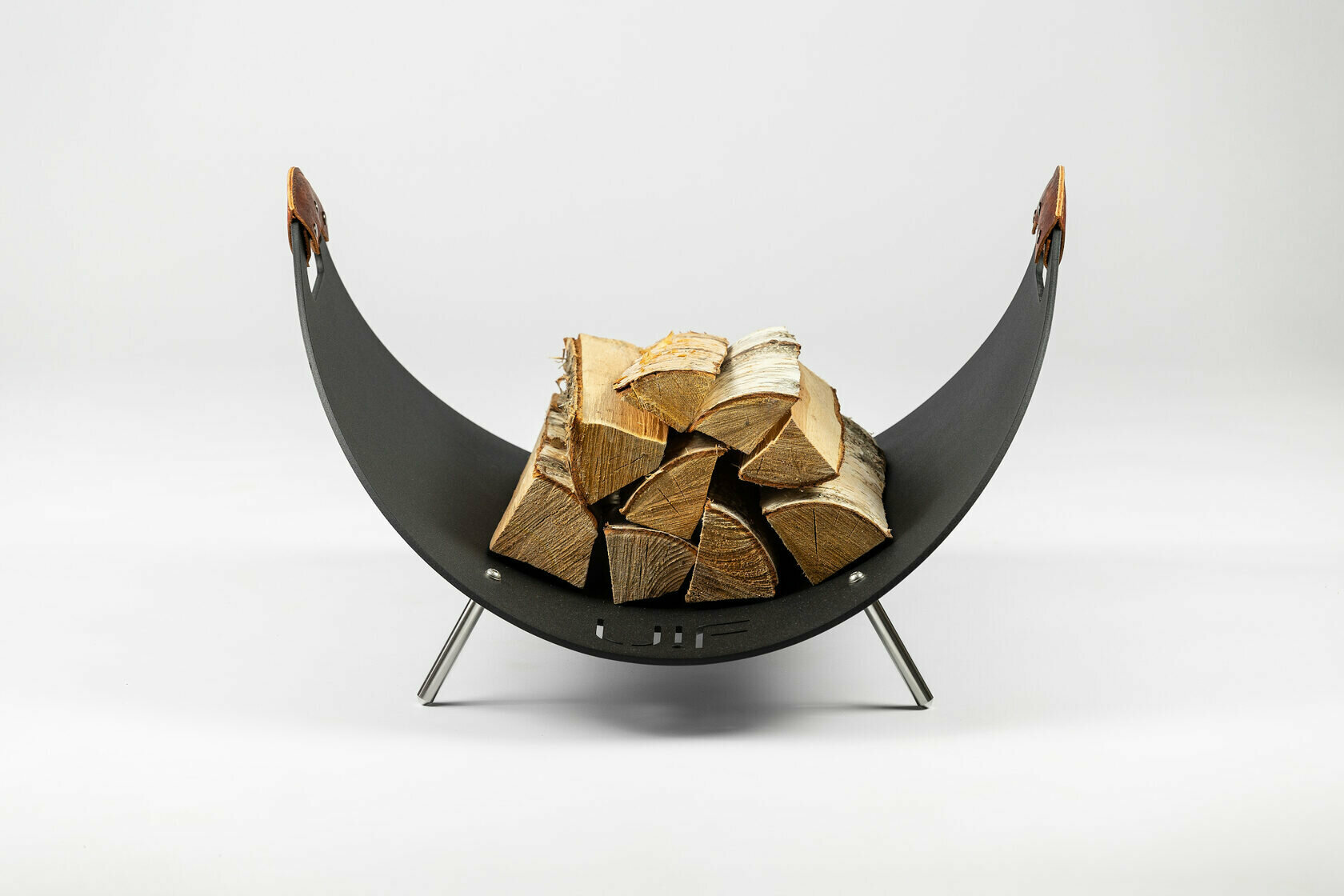 Дровница Up! Flame Firewood Holder FL black