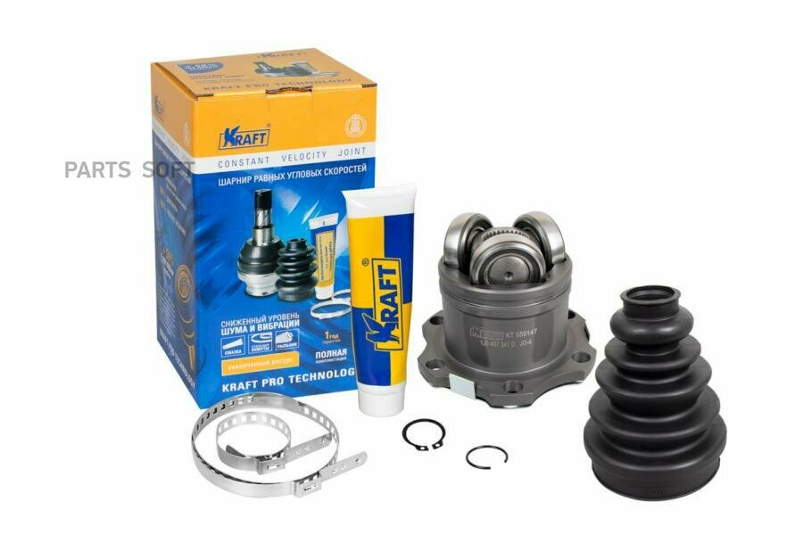 KRAFT ШРУС внутренний VW Golf IV 1.6-2.3, Polo (99-) 1.4-1.9TD / Skoda Fabia (00-07) 1.4-1.9TD, Octavia (9