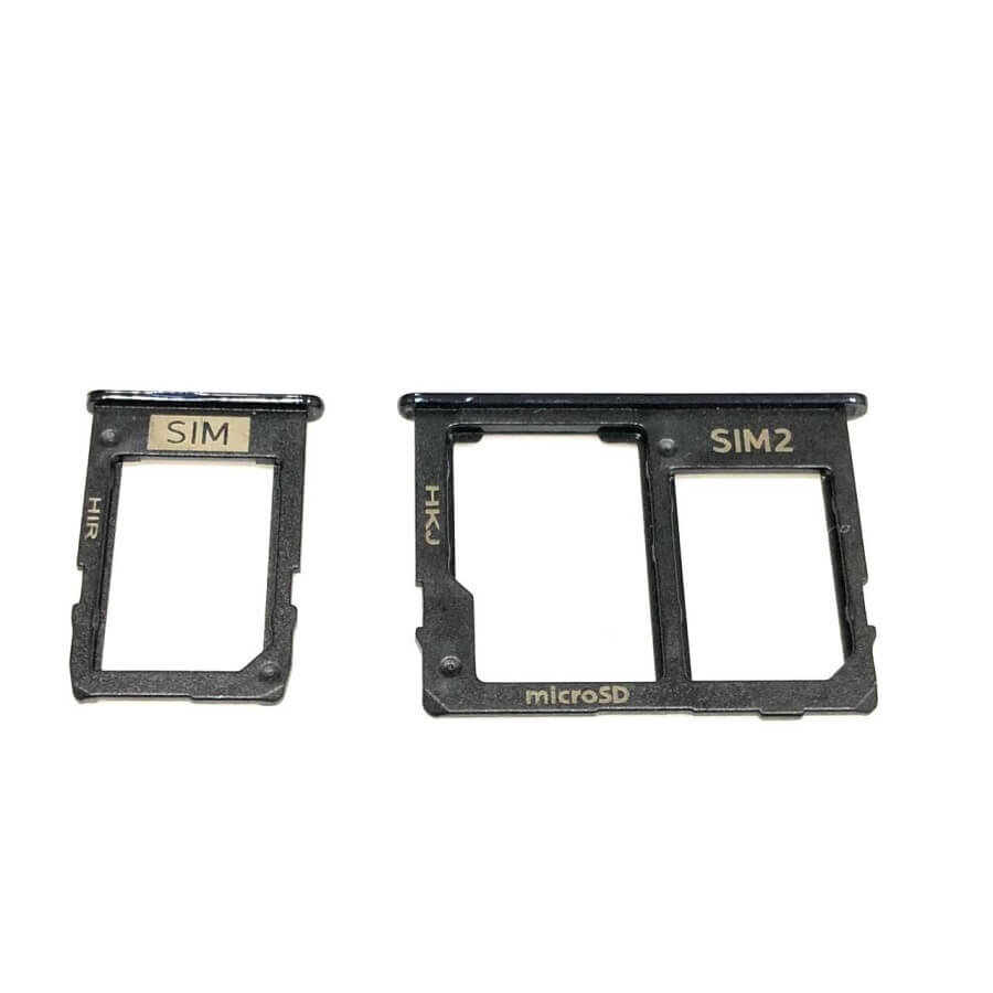 SIM-лоток (сим держатель) для Samsung Galaxy J4+ 2018, J6+ 2018 Золотистый