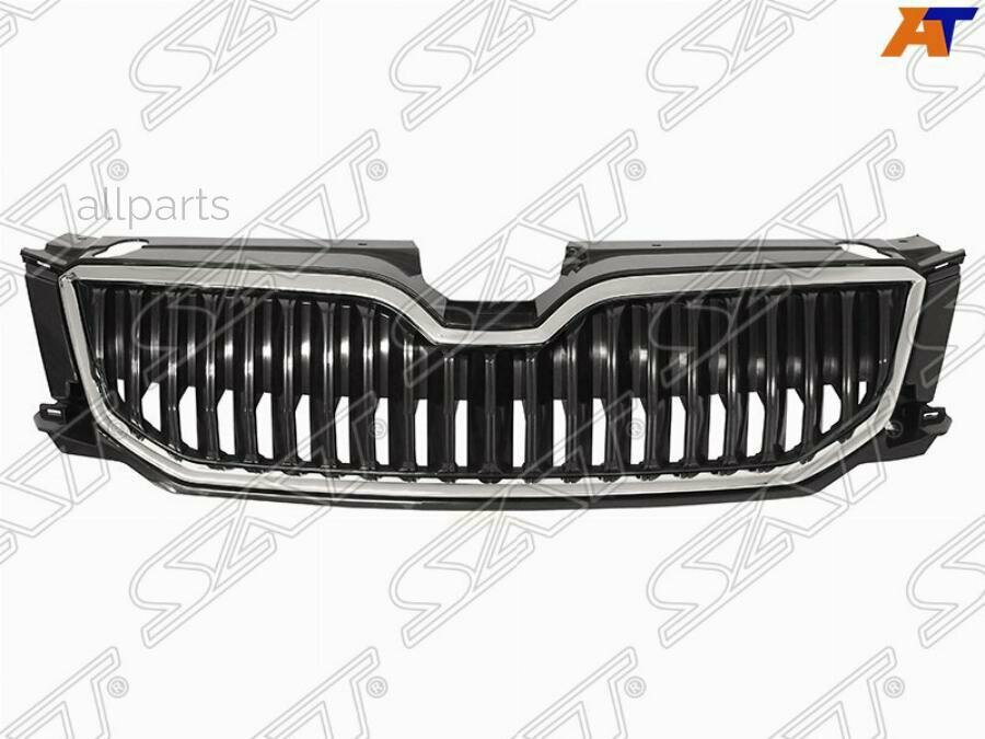 SAT ST-SD27-093-0 Решетка радиатора Skoda Octavia 12-17 (с хром молдингом)