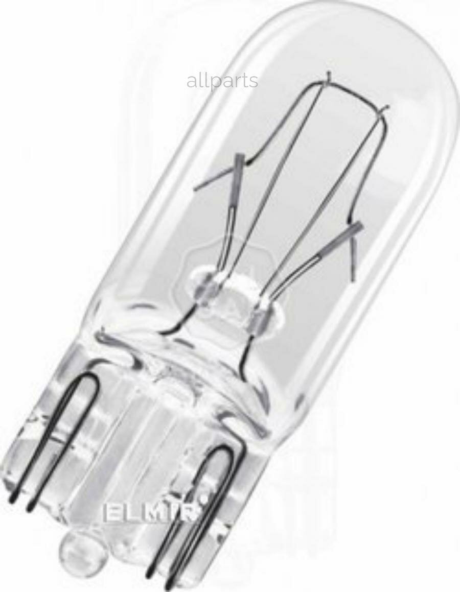 BOSCH 1987302819 Лампа накаливания 10шт в упаковке W5W 12V 5W W2.1x9.5d ECO (надежность и качество по привлекательной цене)