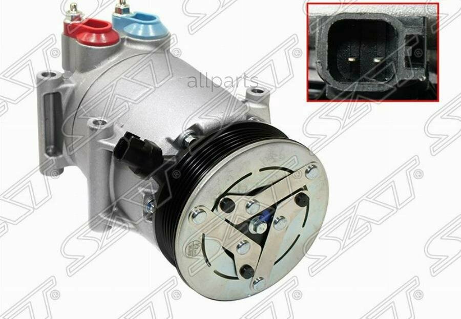 SAT ST-FD50-396-0 Компрессор кондиционера Ford Focus 14-19 / Mondeo 07-15 / Galaxy 06-15 / S-MAX 06-15