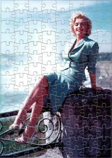 Пазл Мэрилин Монро, Marilyn Monroe №6