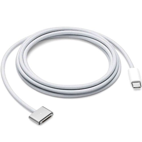 Кабель USB-Cm/5pin магнитный разъём для ноутбука Magsafe Gen3 KS-806gen3-3 зарядка до 140Вт - 3м серебристый