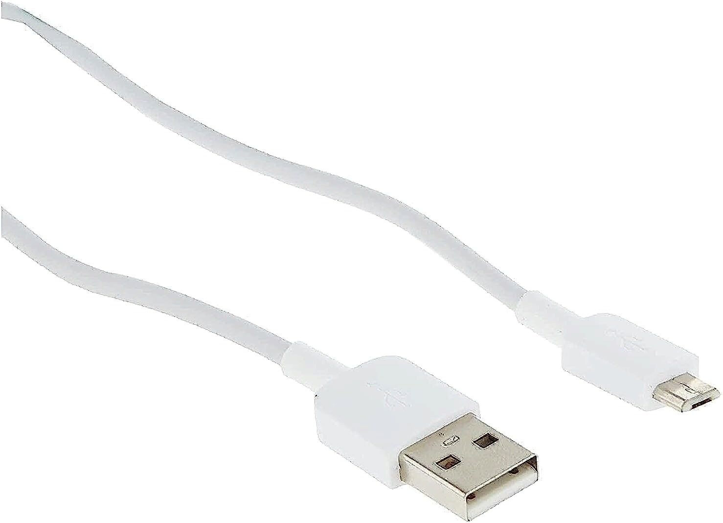Кабель PREMIER 5-943 1.0W, micro USB (m) - USB-A, 1м, белый