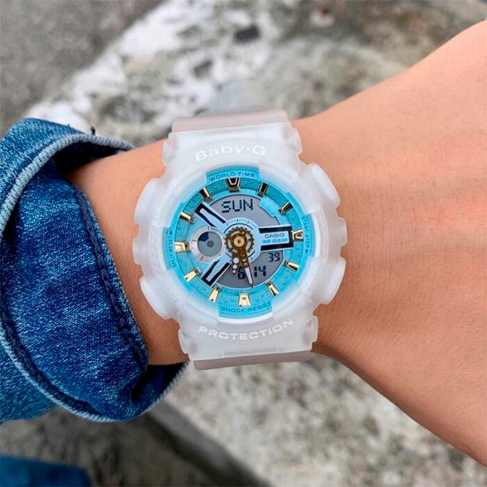 Наручные часы CASIO Baby-G, белый — фото 1