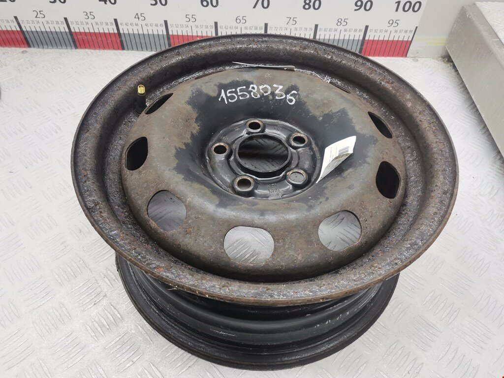 Диск колесный штампованный (железо) Volkswagen Golf 4 1J0601027P арт. 1558036