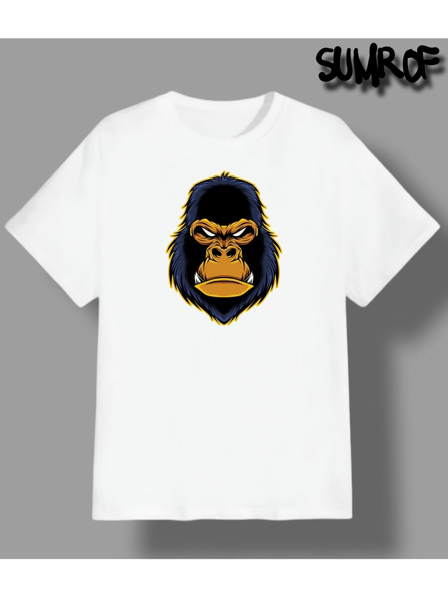Футболка взгляд гориллы