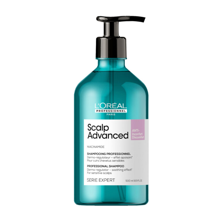 L’OREAL SCALP ADVANCED Anti-Discomfort Shampoo Шампунь Франция 500 мл