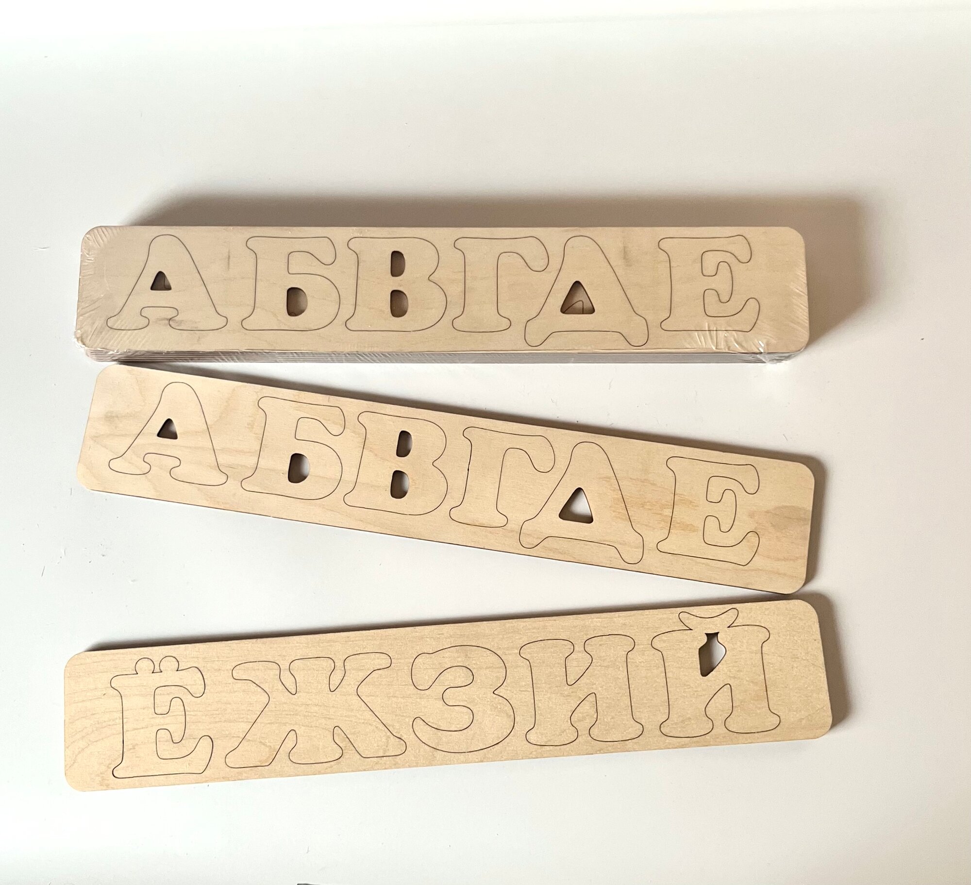 Набор Букв Азбука деревянная