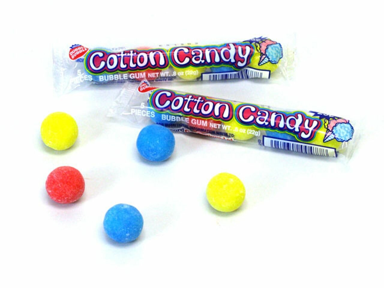 Жевательная резинка Вouble bubble cotton candy 2шт по 18г