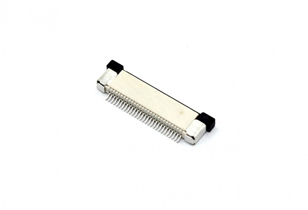 Разъем FPC Half Coverage Top Contact 0.5K-BS-28PWB 28 pin высота 2мм шаг 0,5мм
