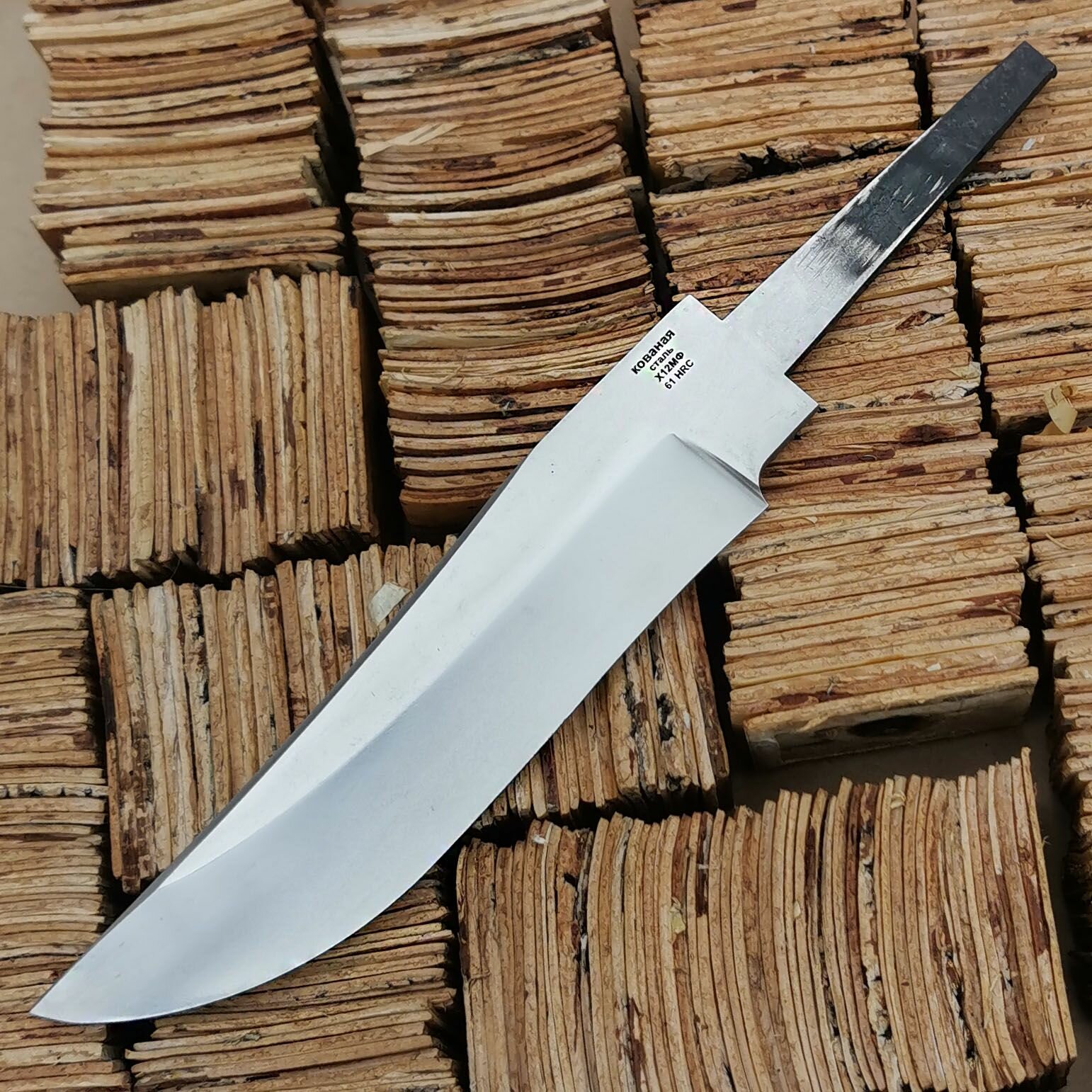 Клинок Таёжный из кованой стали Х12МФ