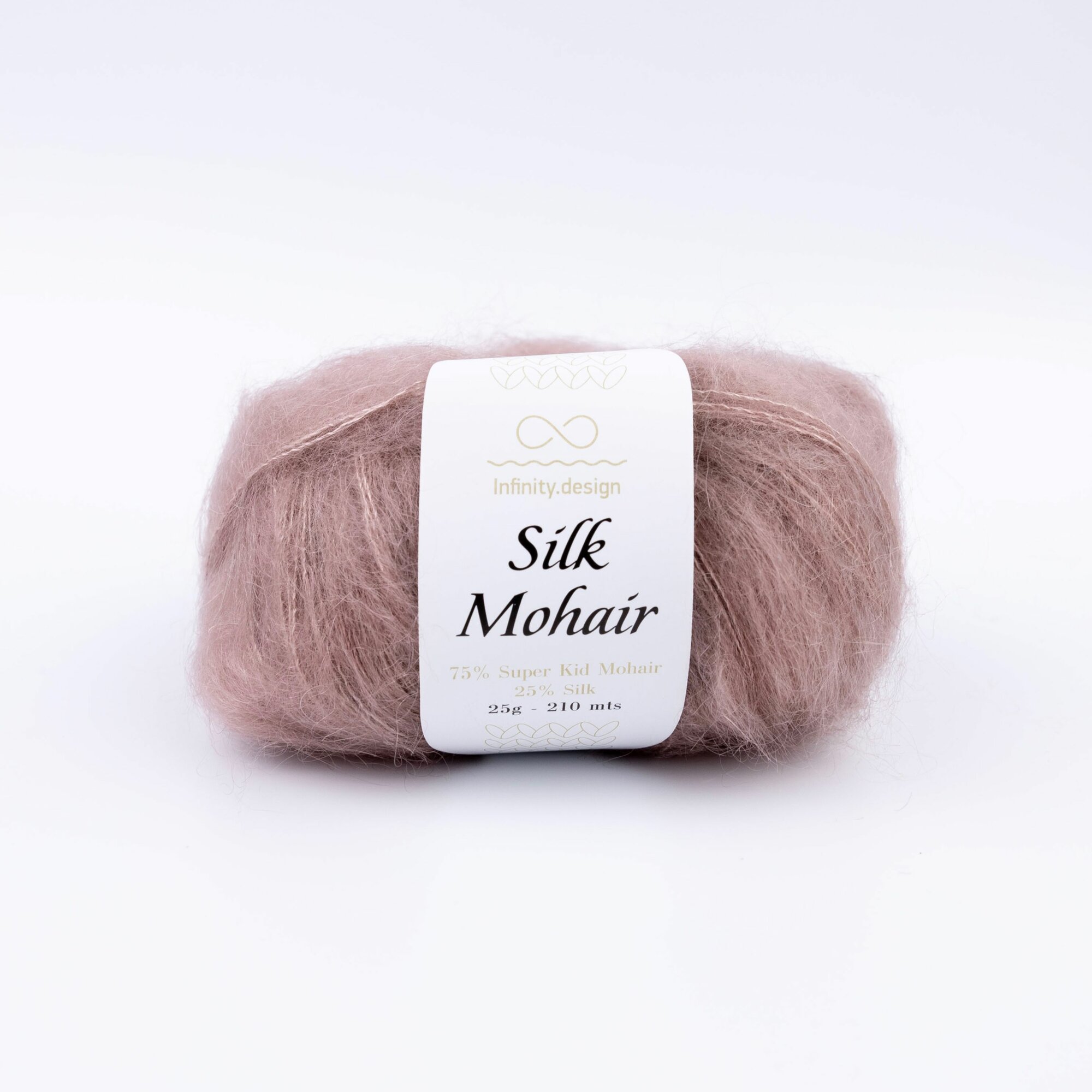 Пряжа INFINITY Silk Mohair 4032 (1 моток), 75% супер кид мохер, 25% шелк, 25г, 210м