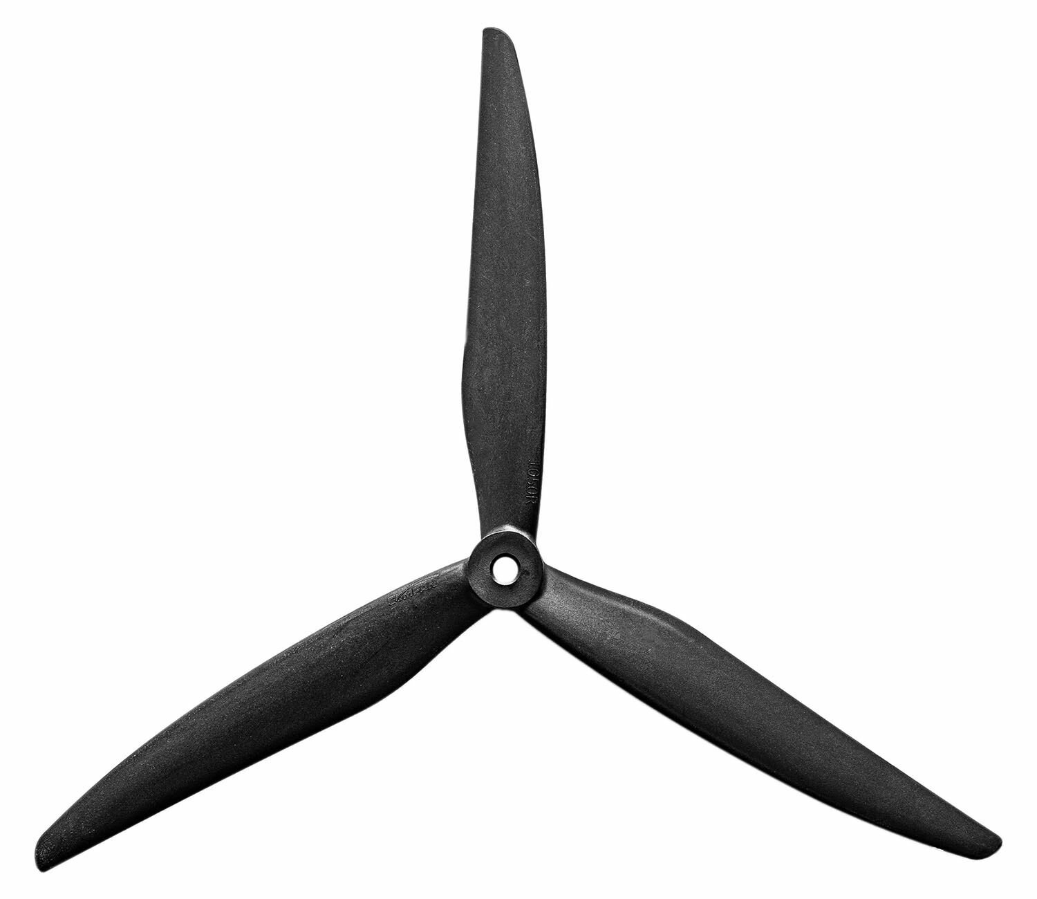 Пропеллеры GemFan Gemfan 1050, 3-лопастные, стекловолокно, черные, M5, 1CW+1CCW