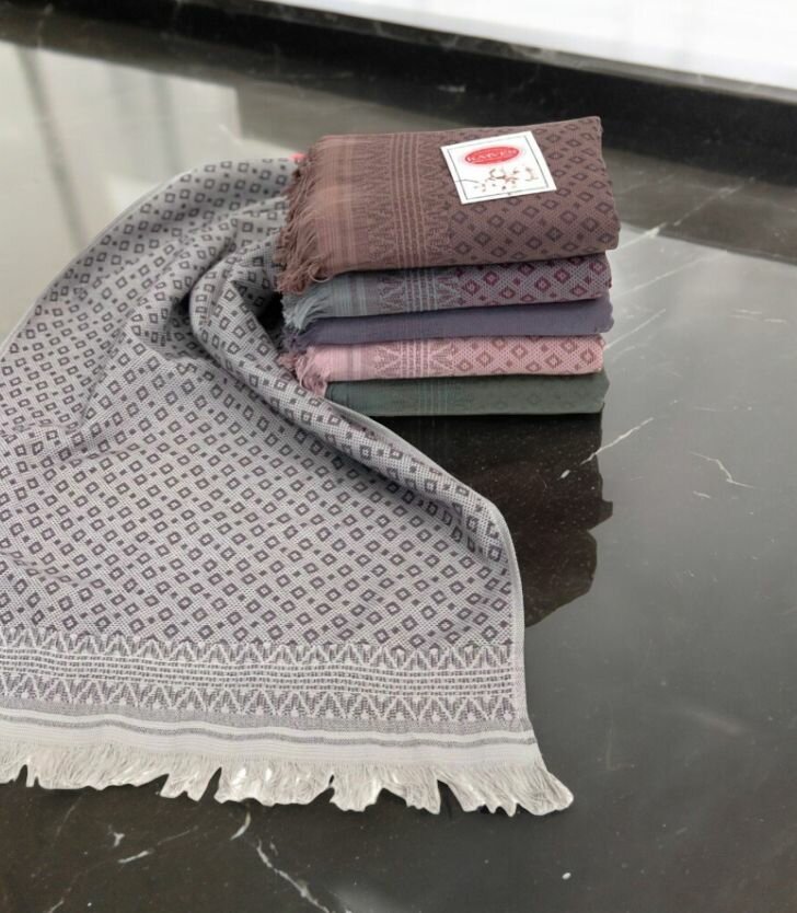 Комплект махровых полотенец "TROPIKAL" 6 шт. 50*90 Н 5136