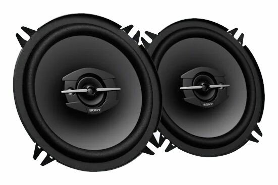 Колонки автомобильные SONY без решетки 230 Вт, 89дБ 4Ом 13см, 5 дюйм, комплект: 2 колонки коаксиальные трехполосные (XS-GTF1339)