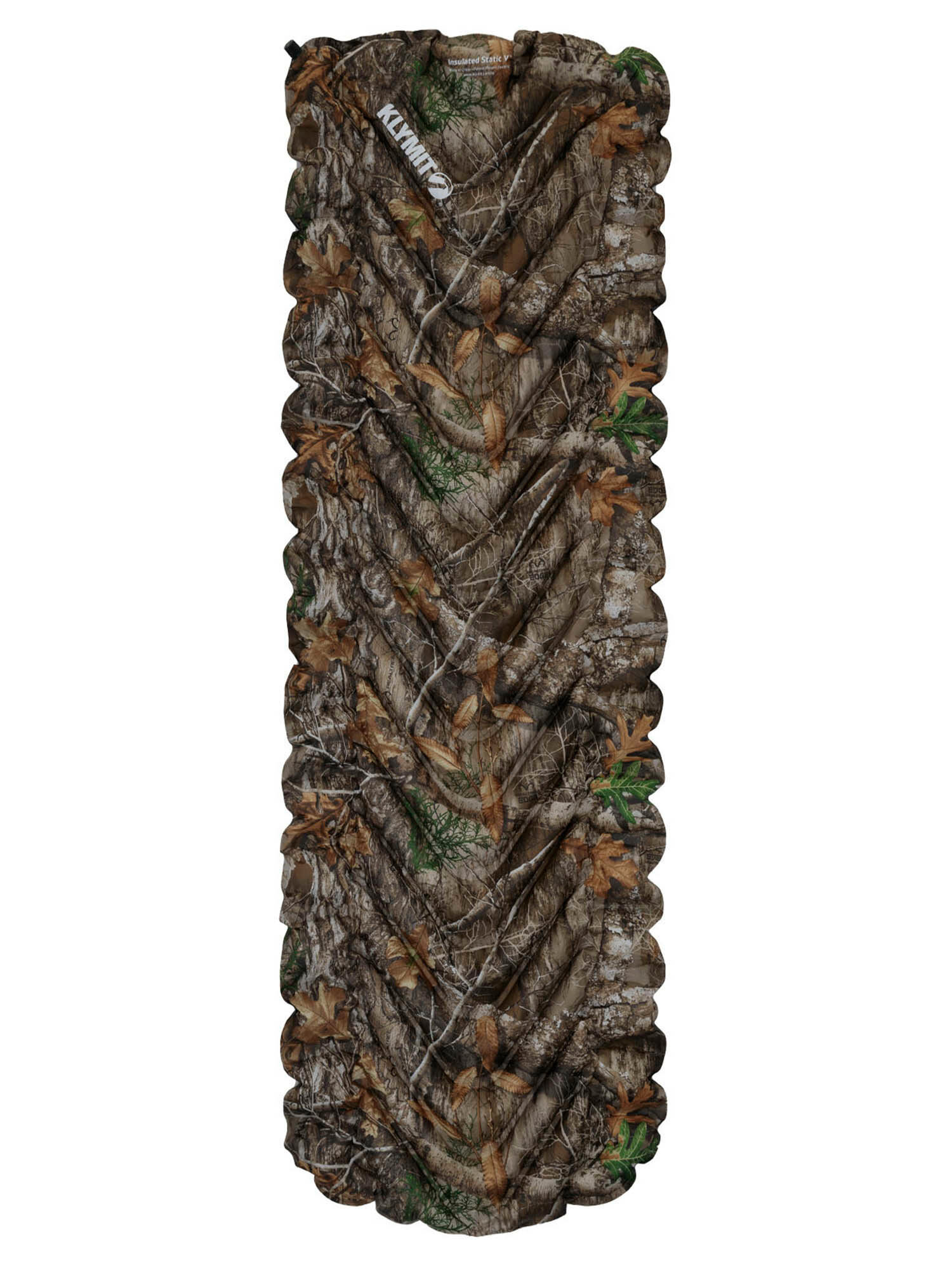 Коврик надувной KLYMIT Insulated Static V Realtree Edge Камуфляж