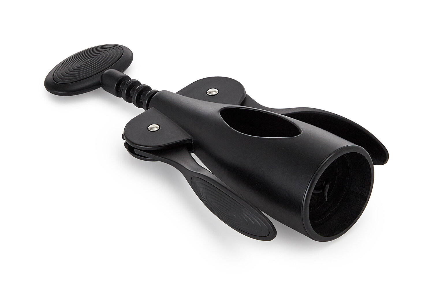 BERKRAFT Штопор Style - функциональный винный штопор с металлическим корпусом