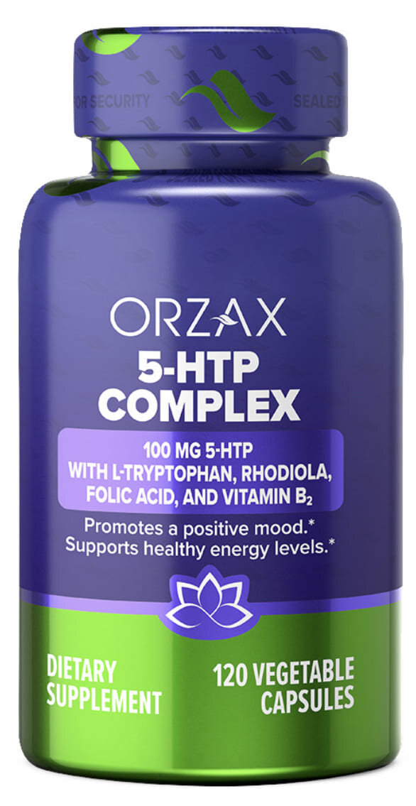Orzax 5-HTP Complex, 5-НТР комплекс 120 капсул